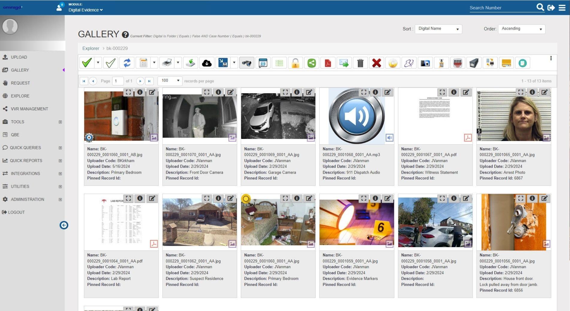 Digital Evidence Management System | Omnigo Software